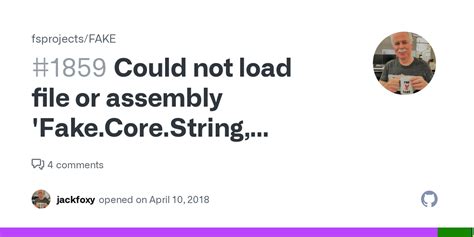 could not load file or assembly fake core string version 5 0 0 0 · issue 1859 · fsprojects