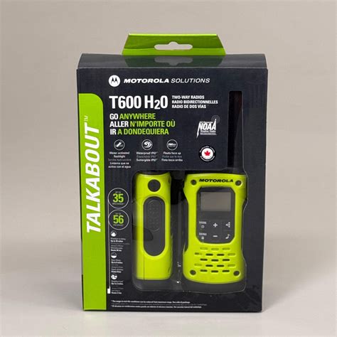Motorola 2 Pack Talk About 35 Mile Range Radios 56 Km Range Green