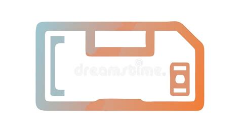 Secure Digital Sd Memory Card Icon Vector Design Generative Ai Stock