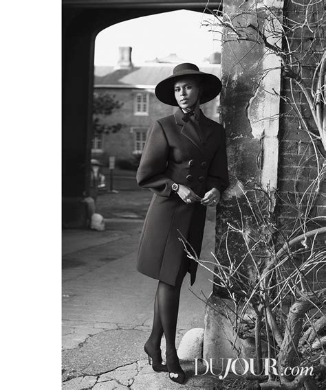 Sabrina Dhowre Elba Looks Stunning Photographed By Idris Elba For Dujour Magazine Bn Style