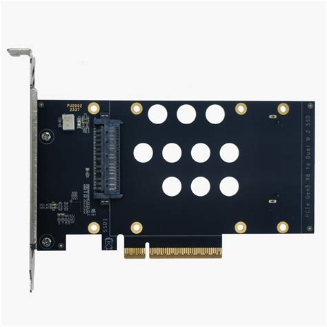 Pcie5 0 X8转2 U 2 Sff 8639 扩展卡 U 2转接卡 深圳市众升拓科技有限公司 Cosentoll Technology Co Ltd