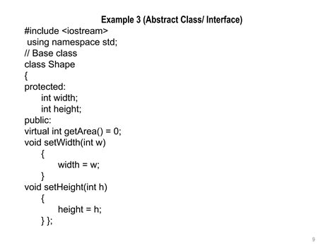 Example For Abstract Class And Interfacepdf
