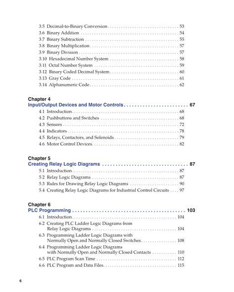 Programmable Logic Controllers 3rd Edition Page 6