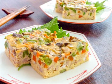 具材たっぷりふわふわ卵の千草焼きレシピ macaroni
