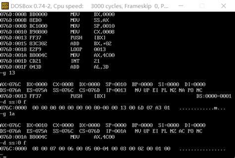 实验 5 编写、调试具有多个段的程序 阳芃 博客园