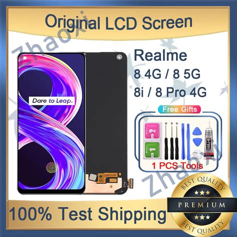 Original Realme 8 4g 5g 8i 8 Pro Lcd Screen Replacement Shopee Malaysia