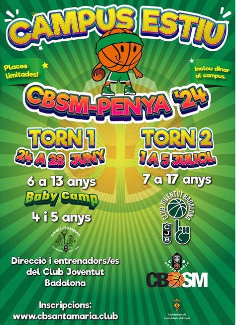 Campus Estiu Cbsm Penya24 General Sports De Ca Nostra Sports De