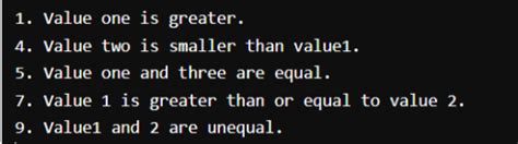 Programming Operators