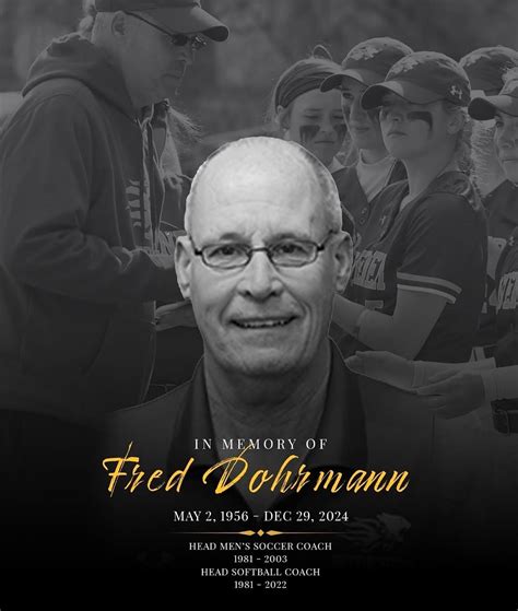 Widener Mourns The Loss Of Fred Dohrmann Retired Head Softball And Men