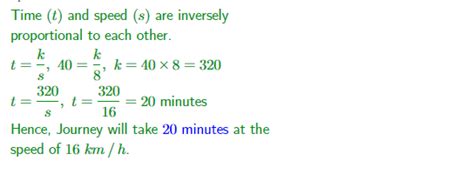 GCSE Guide To Inversely Proportional Equations Key Question
