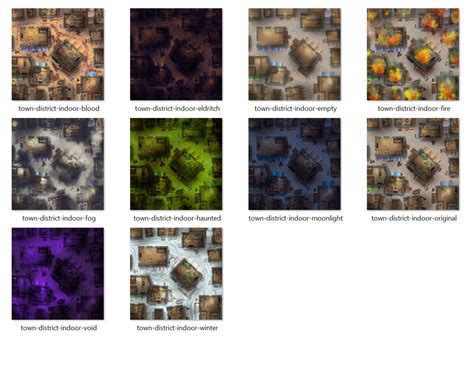 Town District Indoor By Map Doctor Foundry Hub