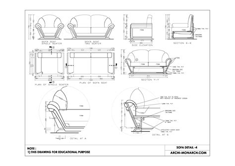 Sofa Detail Four ⋆ Archi Monarch