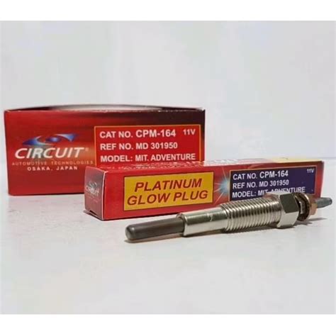 Circuit Cpm 164 Glow Plug Platinum Mitsubishi Adventure Shopee