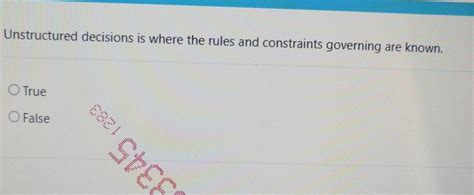 Solved Unstructured Decisions Is Where The Rules And Solved Unstructured Decisions Is Where The Rules And