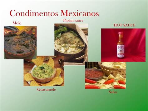 Ppt La Comida De Mexico Powerpoint Presentation Free Download Id