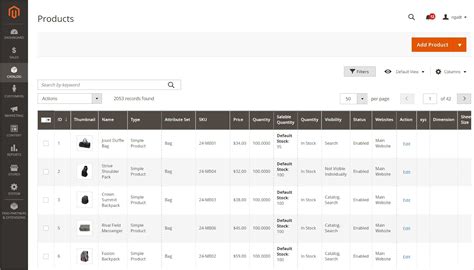 magento products grid everything you should know magezon