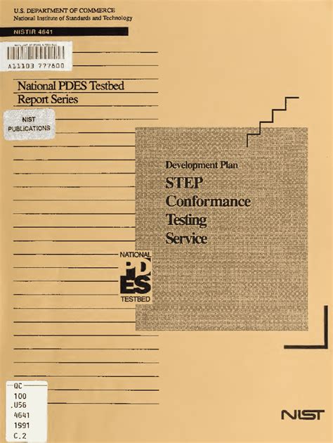 Fillable Online Nvlpubs Nist Development Plan Step Conformance Testing