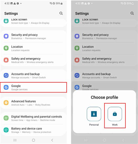 Work Profile Unification Knox Sdk Samsung Knox Documentation