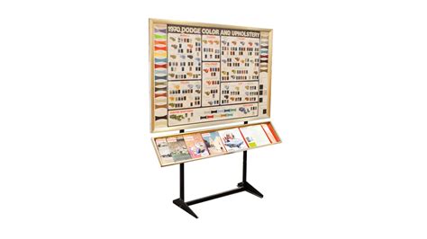 1970 Dodge Color And Upholstery Dealer Display For Sale At Auction
