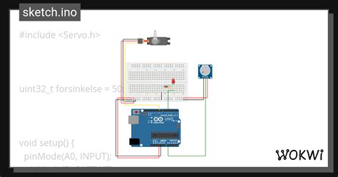 Potmeter Styring Wokwi Esp32 Stm32 Arduino Simulator