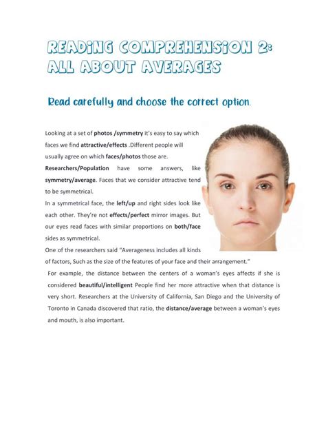 Reading Comprehension 2 Activity Live Worksheets