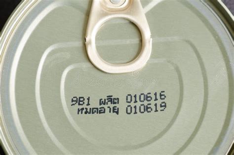 Expiry Date Printed On Product Can Stock Photo Image Of Date Expired