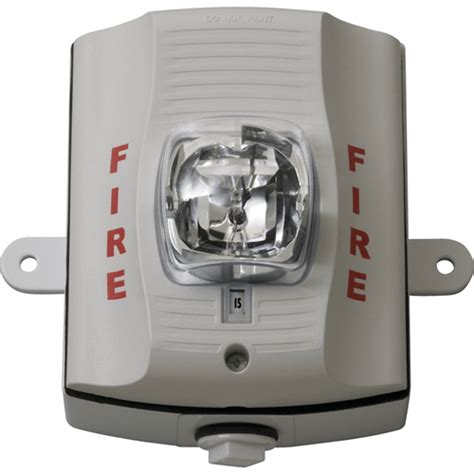 System Sensor SWK Strobe Wire Outdoor White