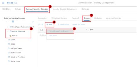 Cisco Ise 30 Admin Access Via Active Directory