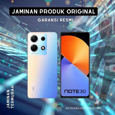 Jual Infinix Note 30 8+256GB Garansi Resmi | Shopee Indonesia
