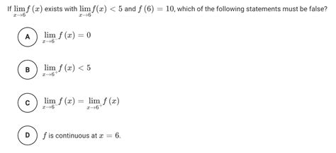 solved if f is the function defined by f x then limf x