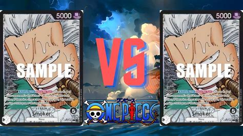 OP Round Smoker Vs Smoker One Piece TCG Store Tournament YouTube