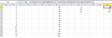Excel If Value In Column K Matches Value In Column B Return Value