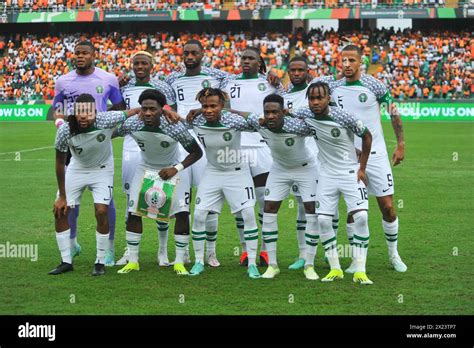 Abidjan Cote Divoire January 18 Nigeria During The Totalenergies
