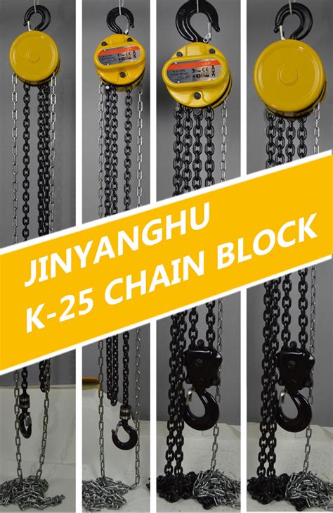 Manual Chain Block Hoist 10t Efficient Lifting Solutions