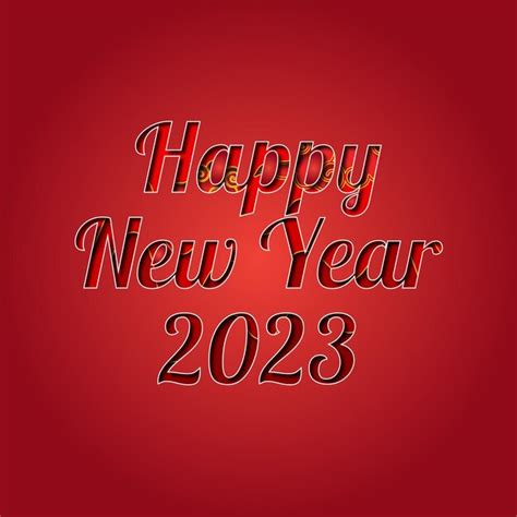 Premium Vector Happy New Year 2023