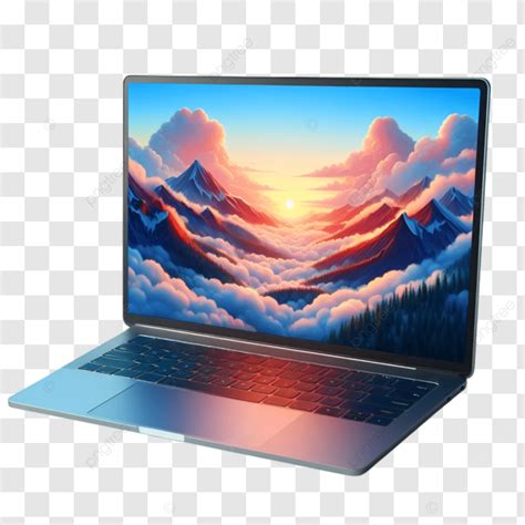 투명한 배경에 가상 회의 설정이 포함된 3d 노트북 투명한 배경에 가상 회의 설정이 포함된 3d 노트북 가상 회의 설정이 가능한 노트북 기술 Png 일러스트 및 이미지