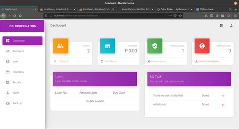 Github Ronilcajancustomer Loan App A Web Based Loan Information