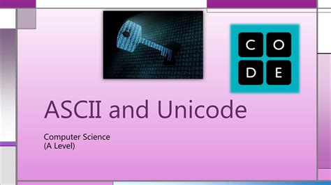 Ascii And Unicode Character Codes Pptx