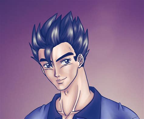 Gohans Smirk By Misskisa On Deviantart