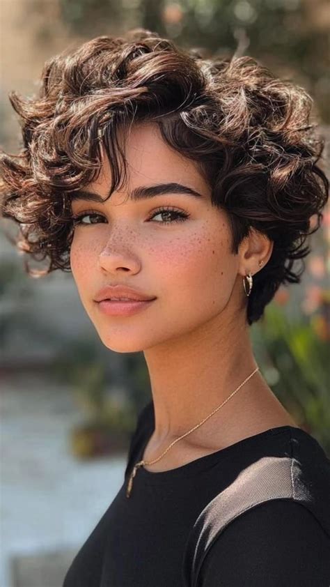 Low Maintenance Short Curly Haircuts You Need To Try Right Now Curly