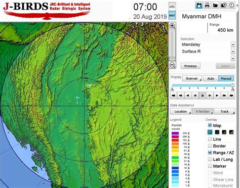 ကပ္ပလီပင်လယ်ပြင်နှင့် ဘင်္ဂလားပင်လယ်အော်တွင် မုတ်သုံလေအားအသင့်အတင့်မ