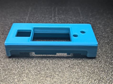 Adafruit 128x64 Oled Bonnet Pi Zero Case By Barbedwire Download Free Stl Model