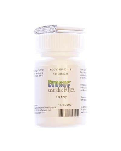 Evoxac 30mg Kapsler 100 Stk Apotek 1