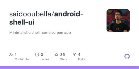 Github Saidooubella Android Shell Ui Minimalistic Shell Home Screen App