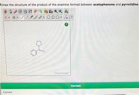 Draw The Structure Of The Product Of The Enamine
