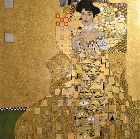 Портрет Адели 100х100 см Густав Климт в интернет магазине Ярмарка Мастеров по цене 110000