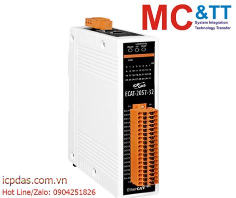 Module Ethercat Slave 32 Kênh đầu Ra Số Cách Ly Icp Das Ecat 2057 32 Cr Icp Das Việt Nam