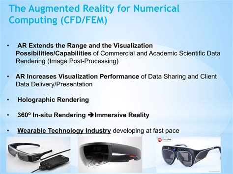augmented reality tutorial dedicated to computational fluid dynamics ppt