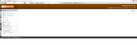Xacml Wso2 Identity Server Cannot See Options In Userstore
