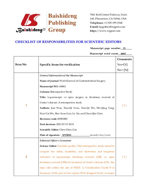 Fillable Online Laparoscopic Vs Open Surgery In Ileostomy Reversal Fax Email Print Pdffiller